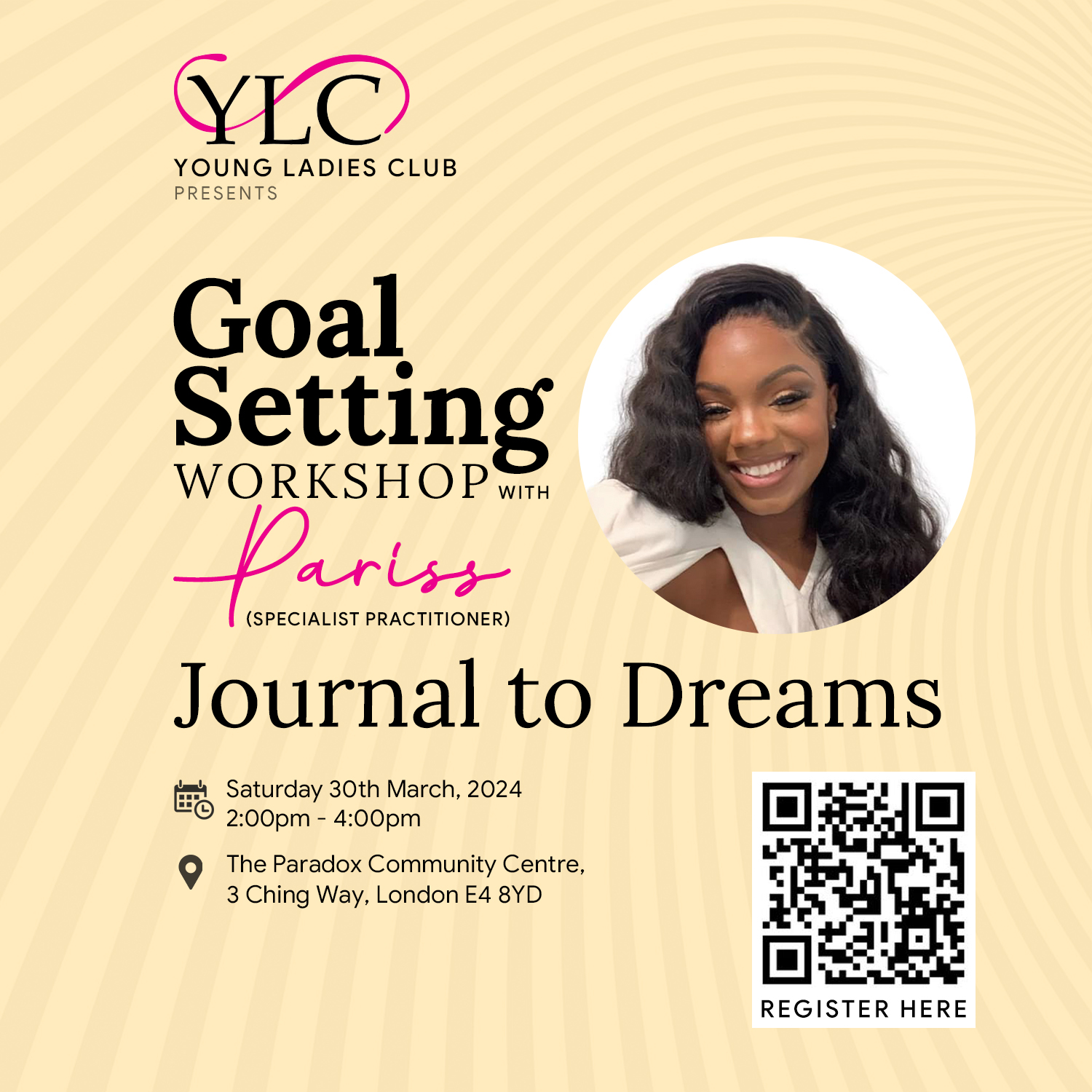 GOAL SETTING WORKSHOP- 2024 - The Young Ladies Club